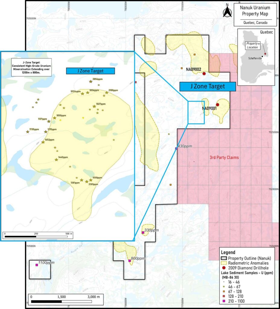 Nanuk Uranium Project – Codrus Minerals Limited